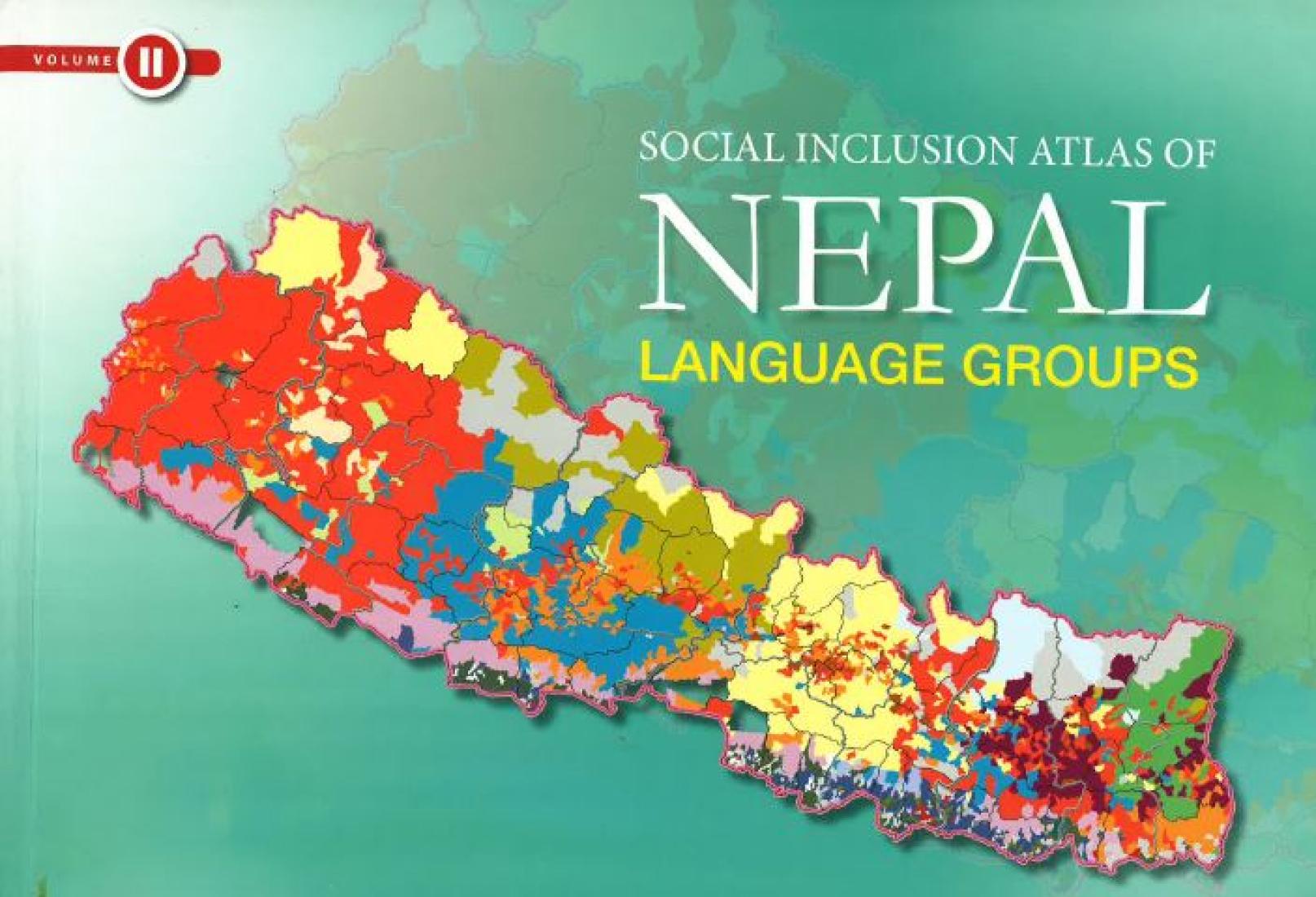 Social inclusion atlas of Nepal : language groups: volume II