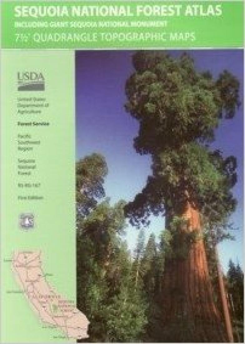 Sequoia National Forest atlas : 7 1/2' quadrangle topographic maps